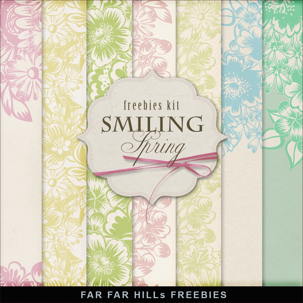 New Freebies Kit of Backgrounds - Smiling Spring:Far Far Hill - Free ...