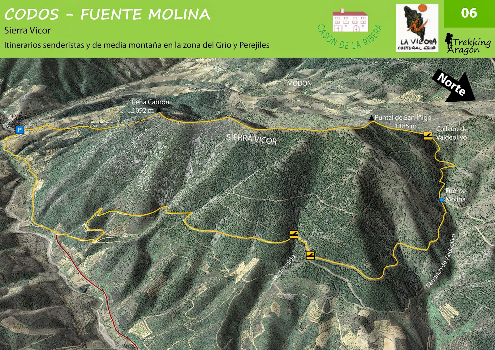 RUTAS Y SENDEROS: Codos - Fuente Molina - Codos