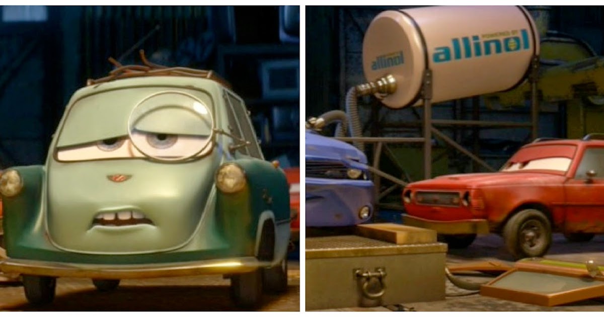 Dan the Pixar Fan: Cars 2: Profesor Z and Tyler Gremlin 2-Pack