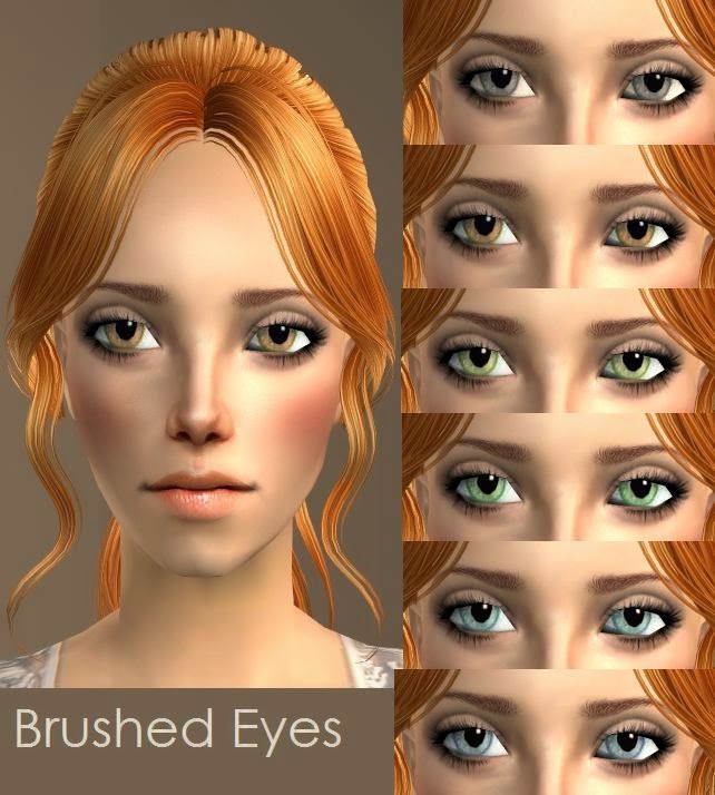 TheNinthWaveSims: The Sims 2 - Brushed Eyes