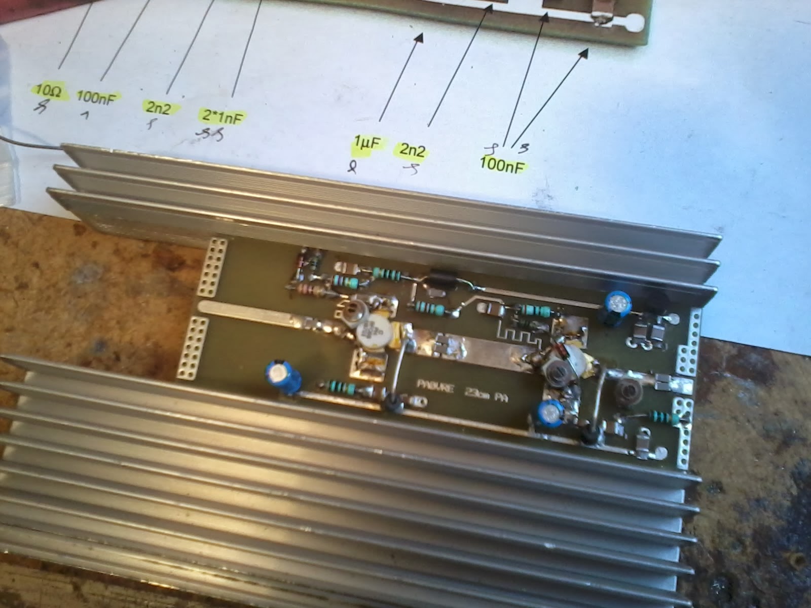 Ron's Radio Corner : New ATV 5 Watt Class-A amplifier