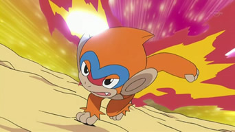 Pokémon Era Black: DP Attack Dex: Monferno