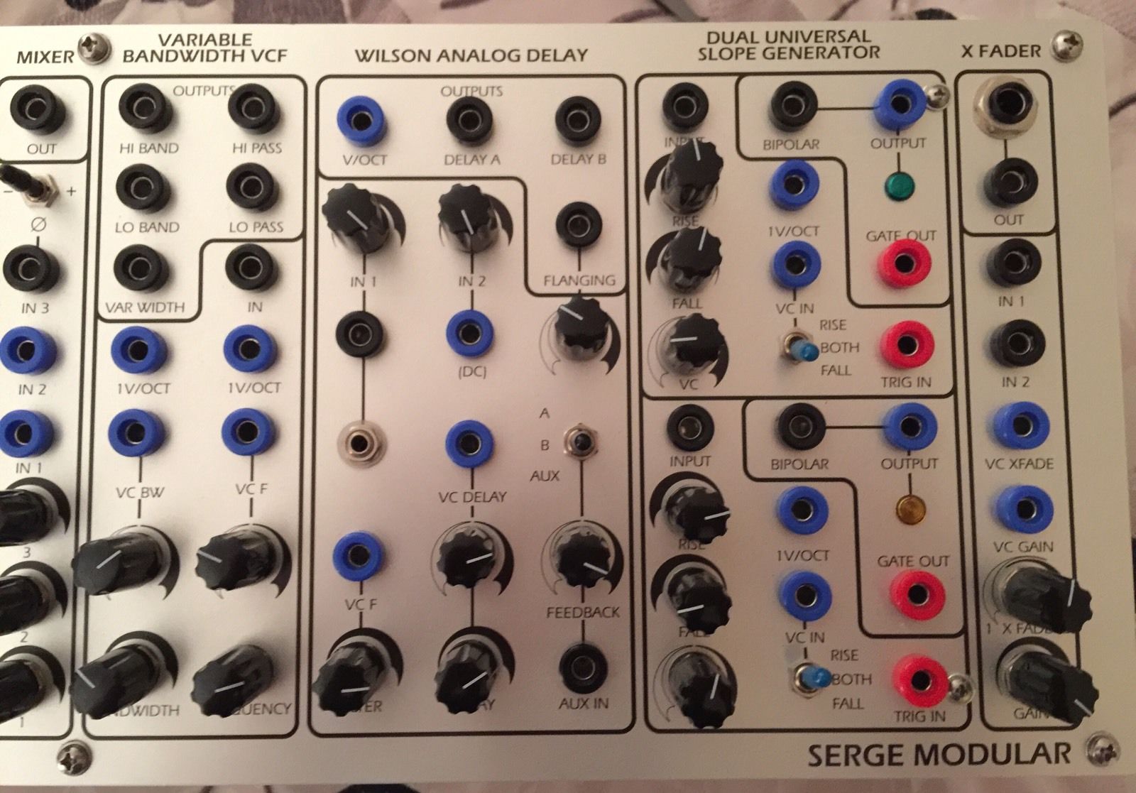 MATRIXSYNTH: Serge STS Animate Shop Panel Modular Synthesizer with WAD