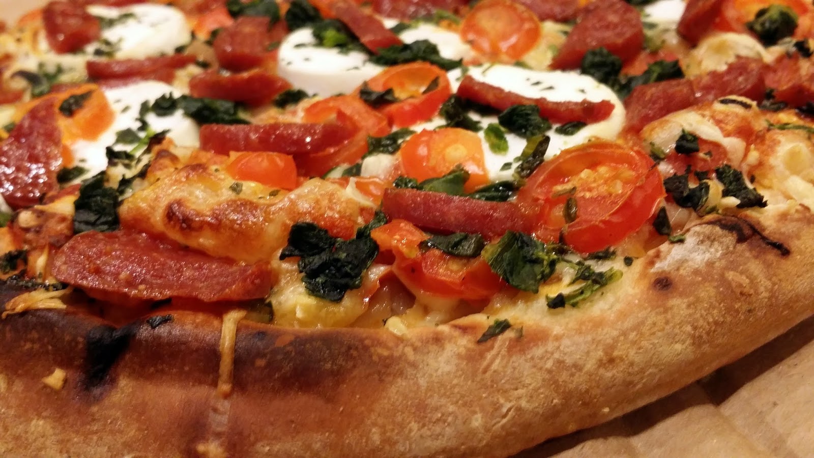 Pizza Quixote: Review: Specially Selected Stone Baked Pizza - Spinach ...