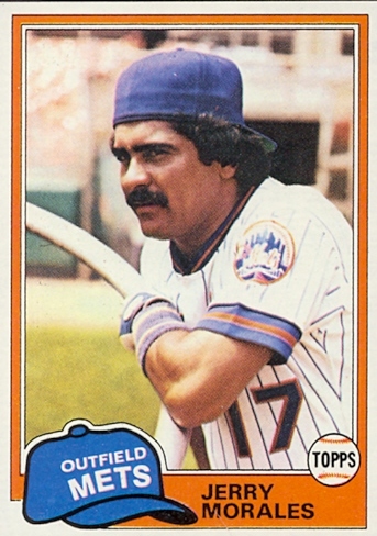 Early Eighties Mets Outfielder: Jerry Morales (1980)