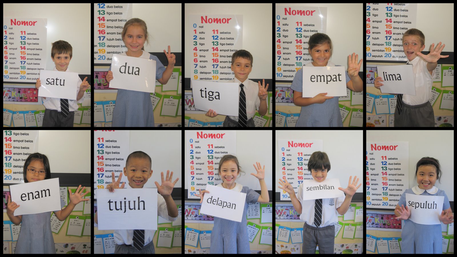 We all love languages: 2C can count in Indonesian!