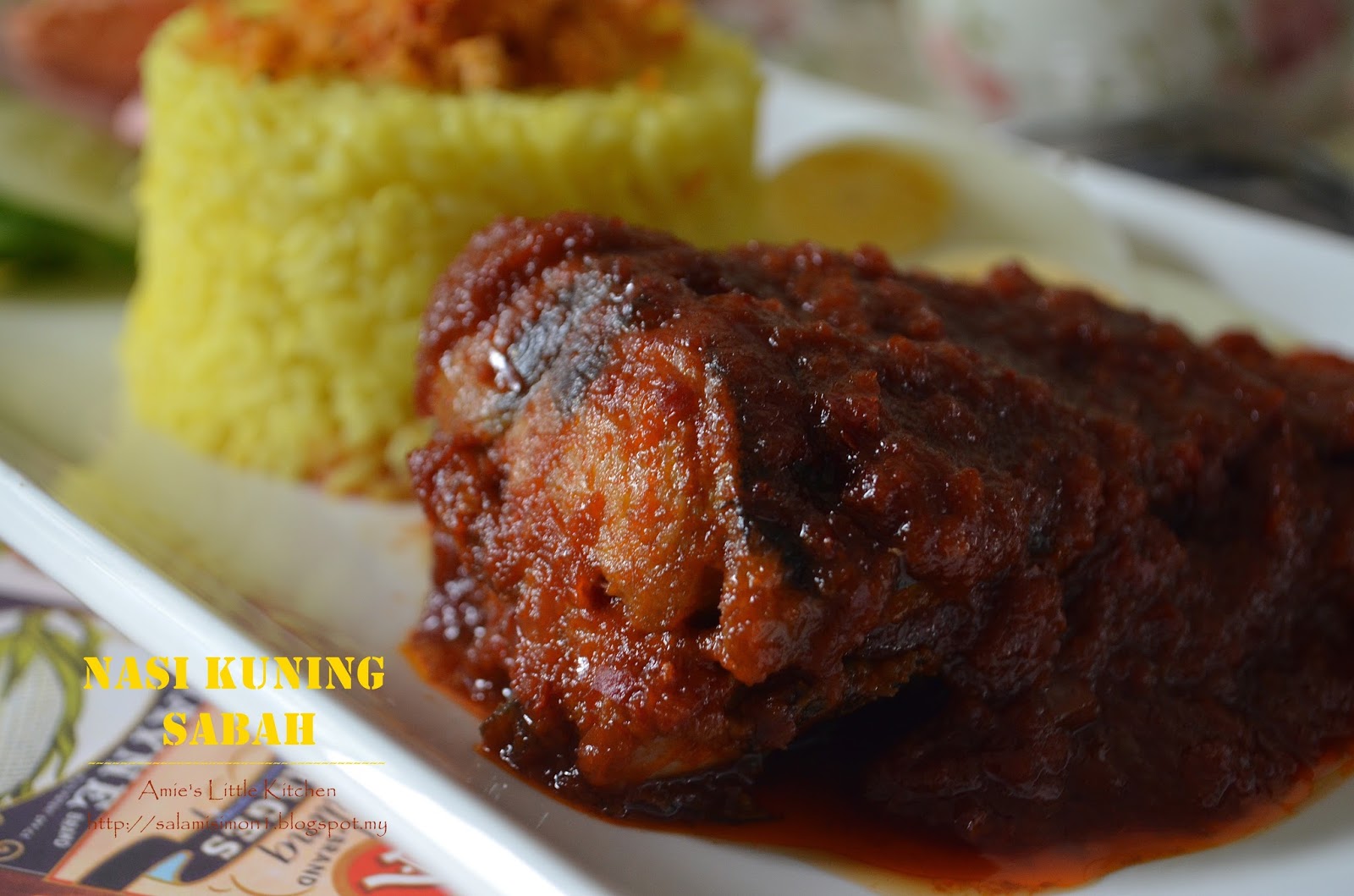 Nasi Kuning Sabah - Amie's Little Kitchen