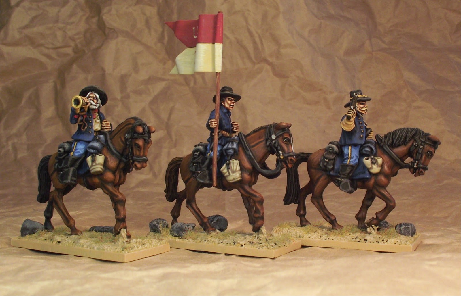 Dazler Painting: 7th Cavalry Command Finished