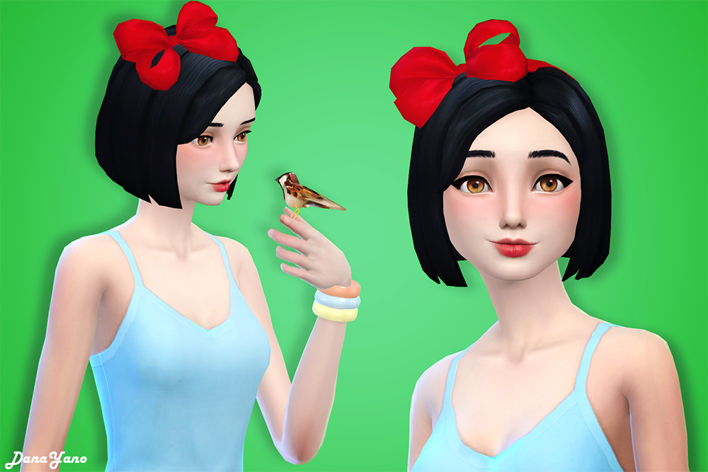 Sims 4 cc snow white dress - pofeht
