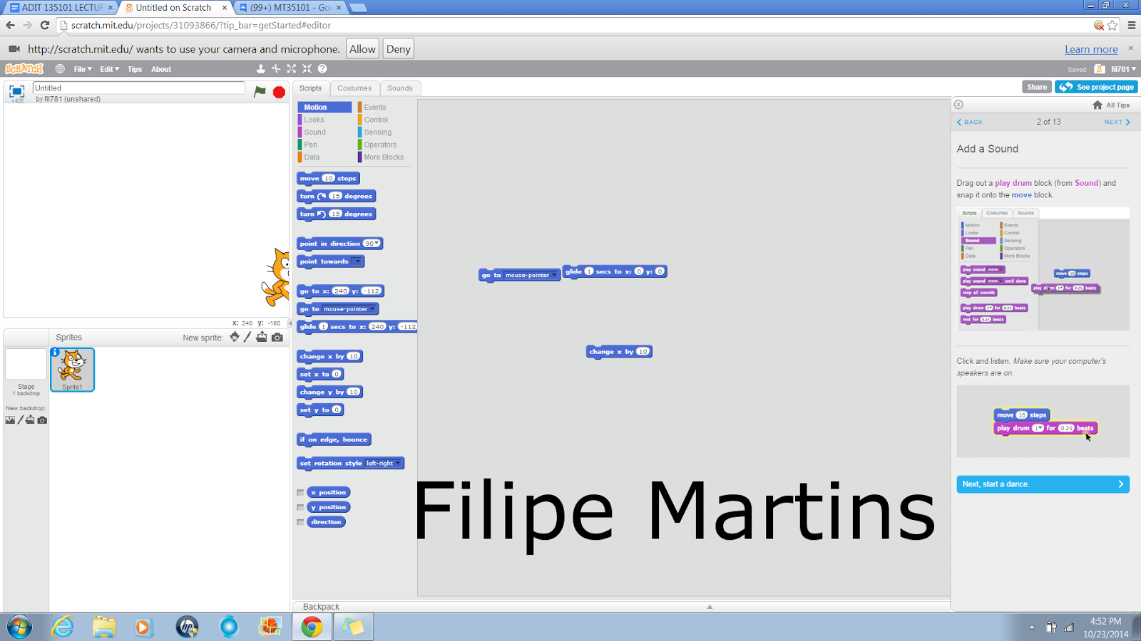 Filipe's Blog: Class 8: Getting Started with Vector and Bitmap Graphics ...