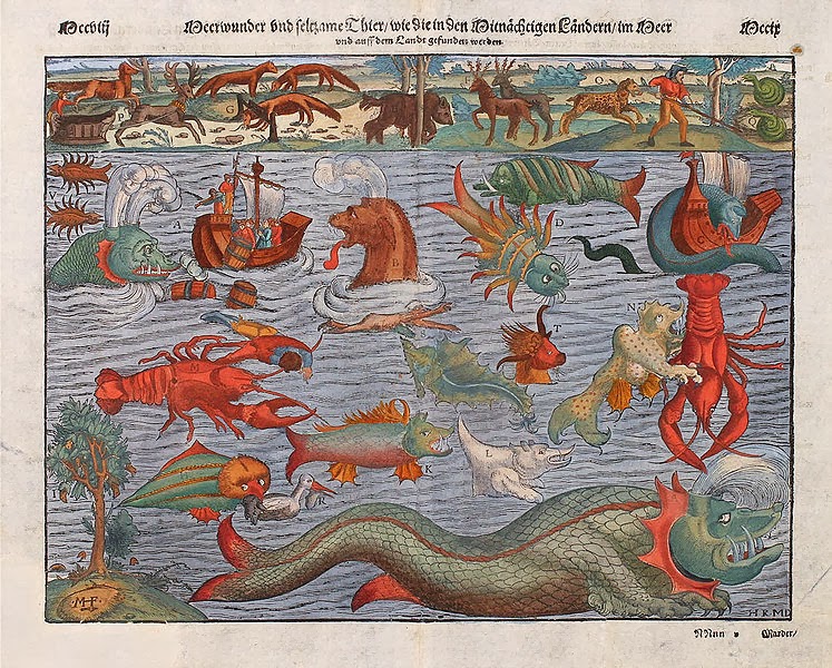 Medieval News: Sea Monsters, Bones, and Textbooks: Medieval News Roundup