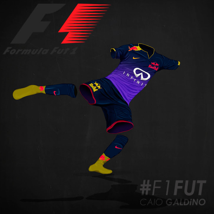 Formula 1 Concept Football Kits by Caio Galdino - Footy Headlines