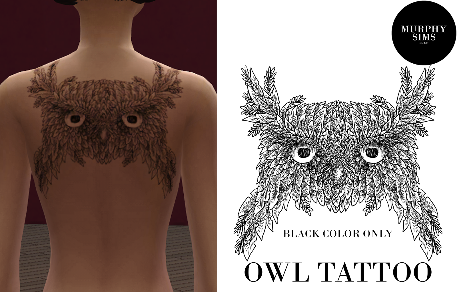 OWL TATTOO - MURPHY x BRADFORD x NOCTIS