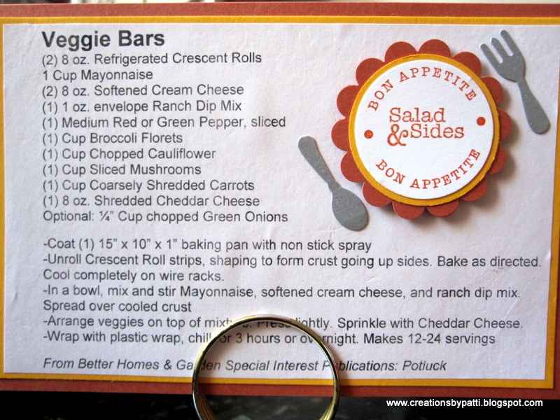 Creations by Patti: A Surprise Birthday Potluck.............