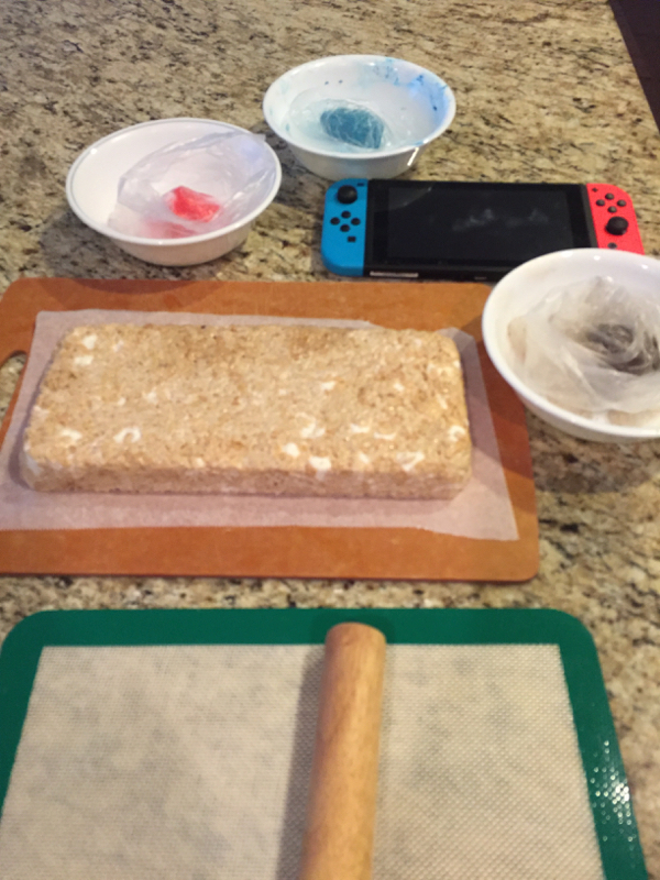 Nintendo Switch Rice Krispie Treat