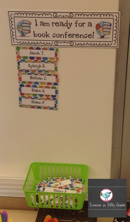 Fifth Grade Freebies: Ready for a Book Conference?