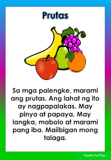 Teacher Fun Files: Tagalog Reading Passages 1