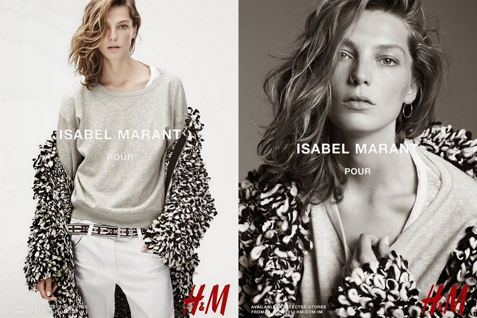 I AM FASHION !!!: Isabel Marant x H&M Campaign
