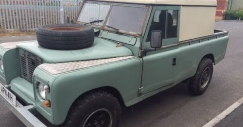 Landrover Defender: 1970 LAND ROVER 109 PICKUP TAX EXEMPT 2.3TD PEUGEOT ...
