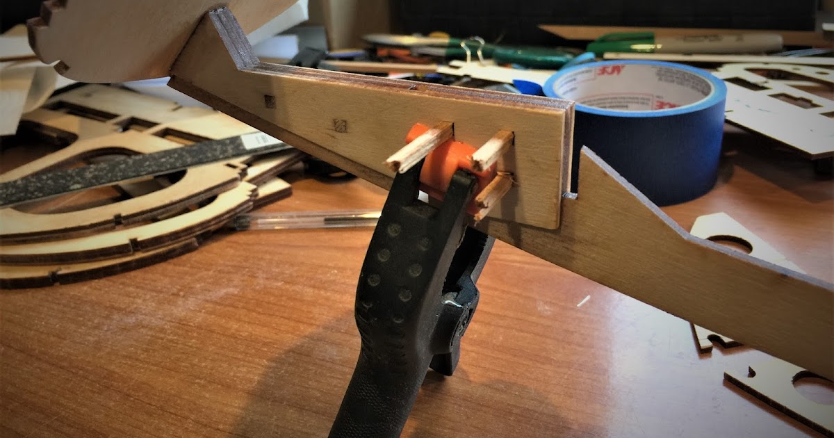 Rudder Tube Keel assembly finished