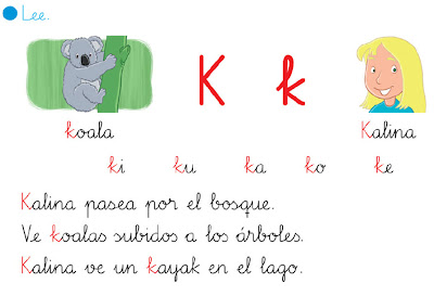 Blog de primer ciclo: CEIP Pascual Martinez Abellán: Sonidos "K" Y "W"