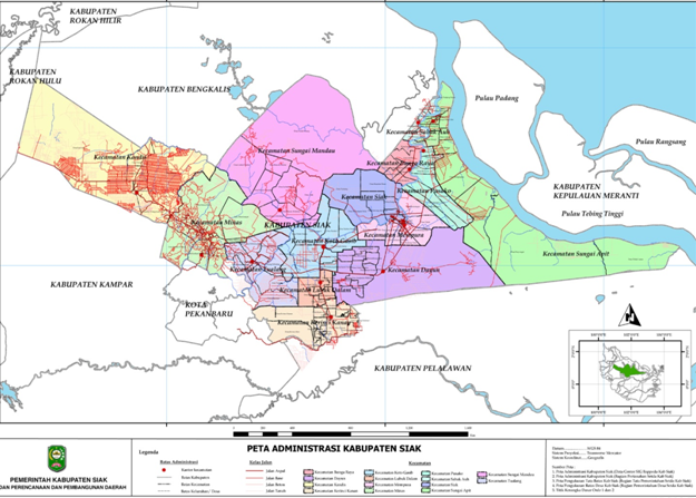 42+ Peta Rtrw Kabupaten Siak PNG
