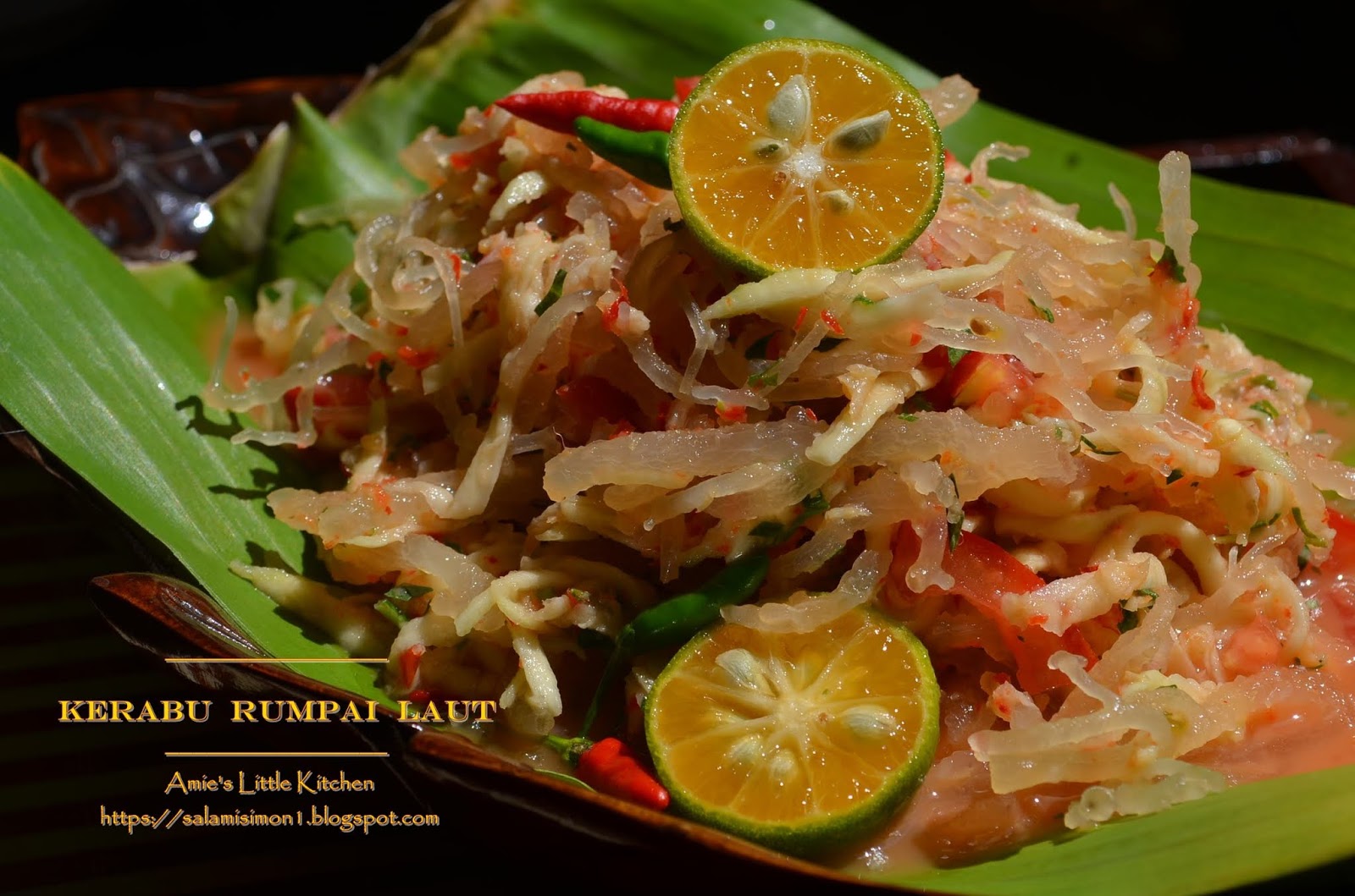 Kerabu Rumpai Laut Yang Sangat Sedap! - Amie's Little Kitchen