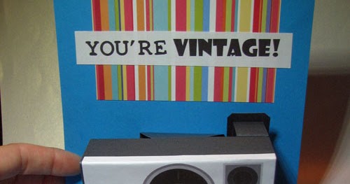 Polaroid Camera Pop Up Card Tutorial