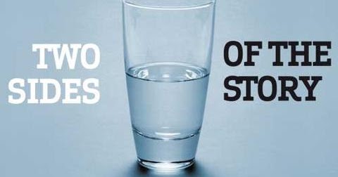 TWO SIDES OF THE STORY.