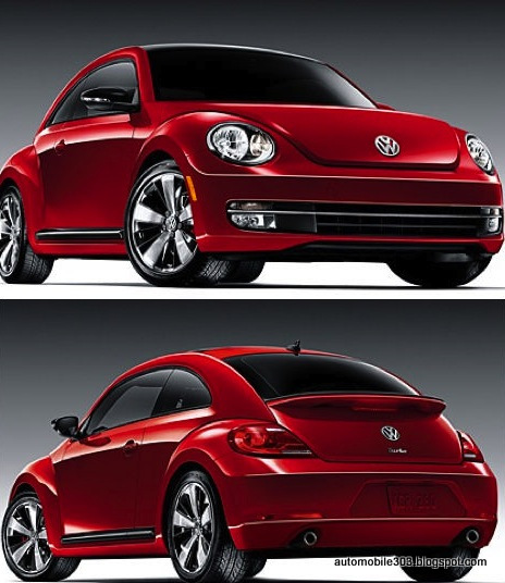 Sports Cars: Volkswagen Beetle Red