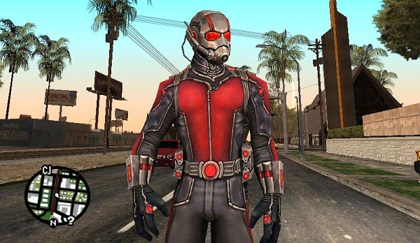 Skin Ant Man | GTAind - Mod GTA Indonesia