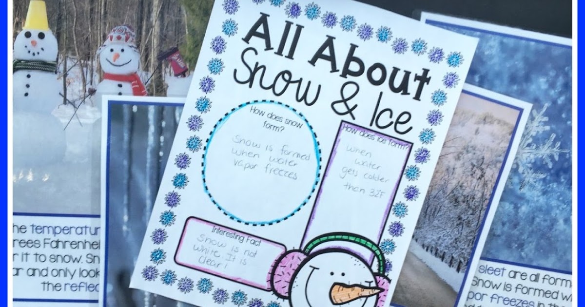 Ice and Snow Fun for All! - Today in Second Grade