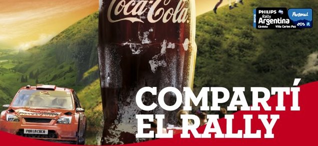 Ofertas y Promos en Argentina: Concurso Coca Cola "compartí Rally"