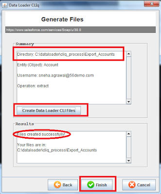 Salesforce On The Go...: Data Loader CLIq (Command Line Interface quickstart)