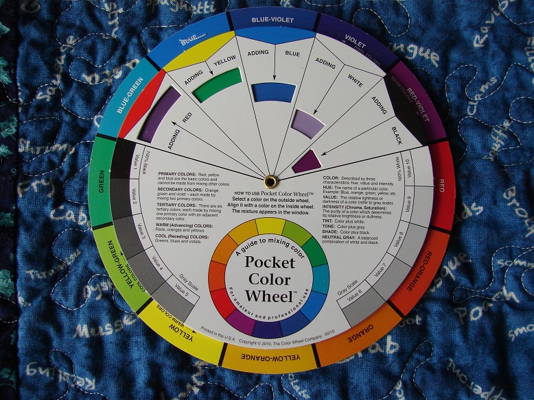 The Life of Riley: Color Wheel Quilt: A Finish