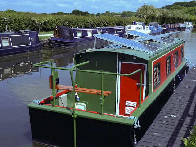 The first fully solar powered narrowboat