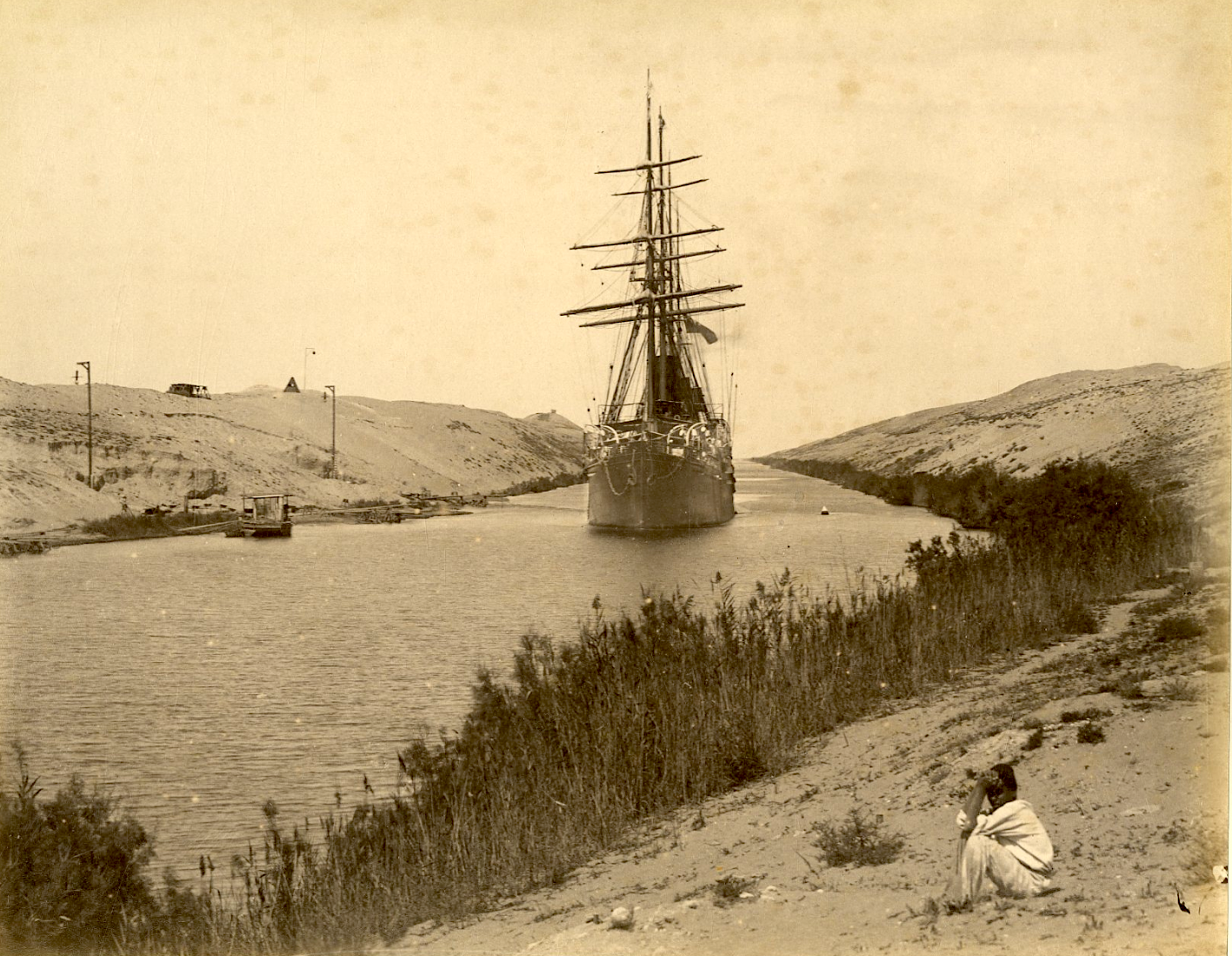 L'Égypte entre guillemets: Le canal de Suez, "chef-d'œuvre des temps ...