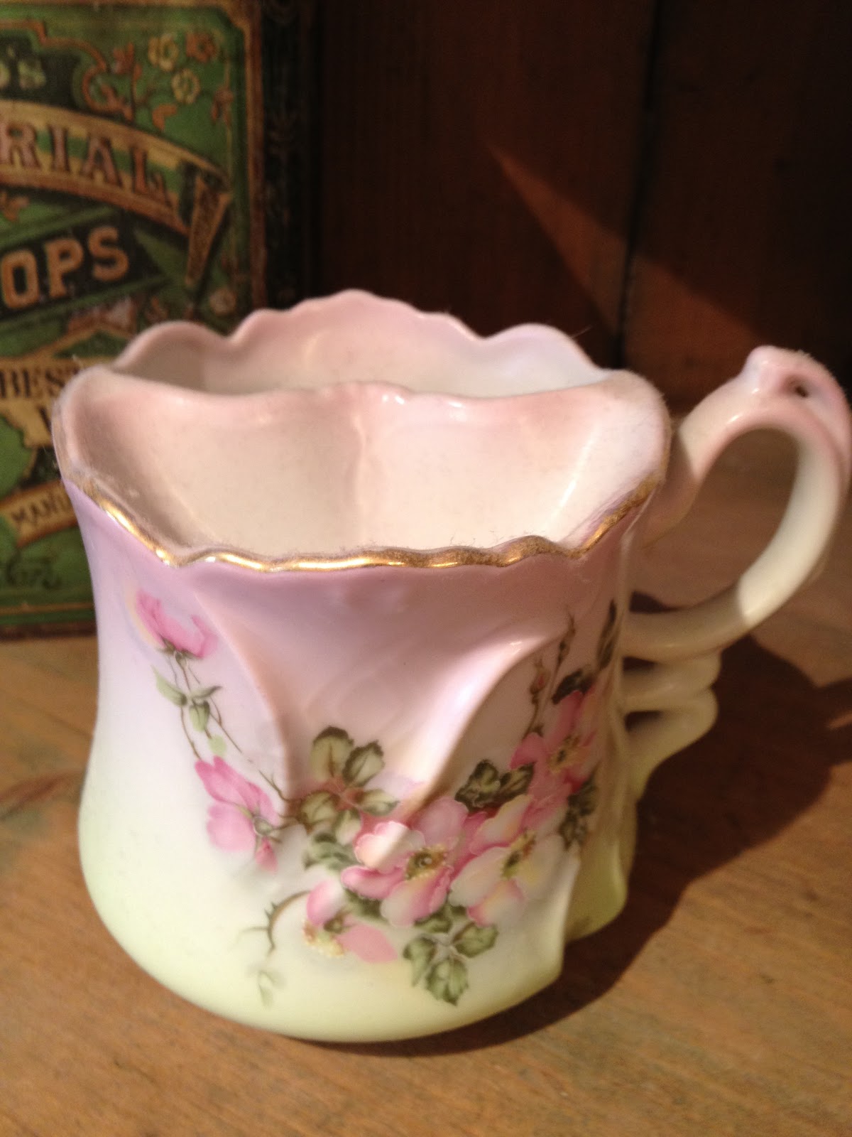 Antique Hunter: Victorian Shaving Mug #2
