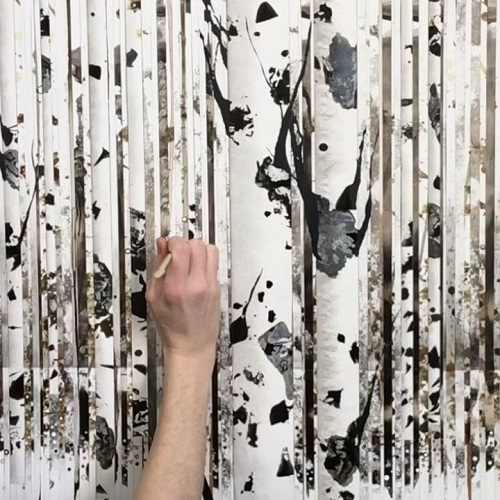 My Owl Barn: Artist Creates Multiple Paintings to Hand-Cut and ...