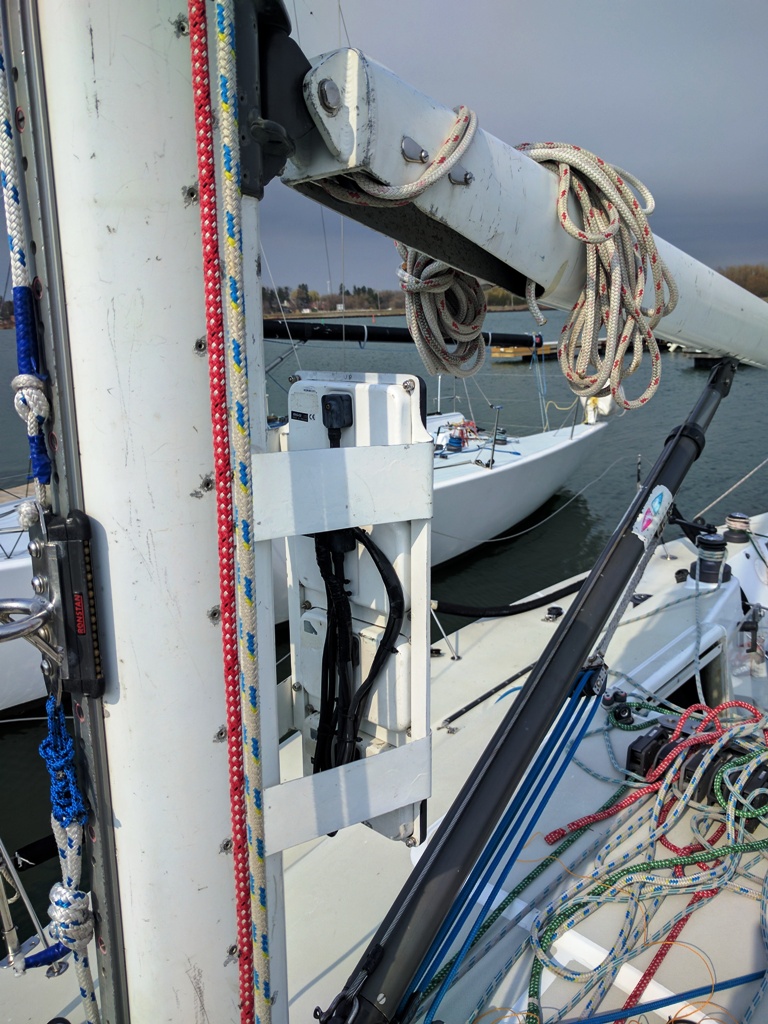 Sailing Vessel Still Time: ACE Mast Instruments