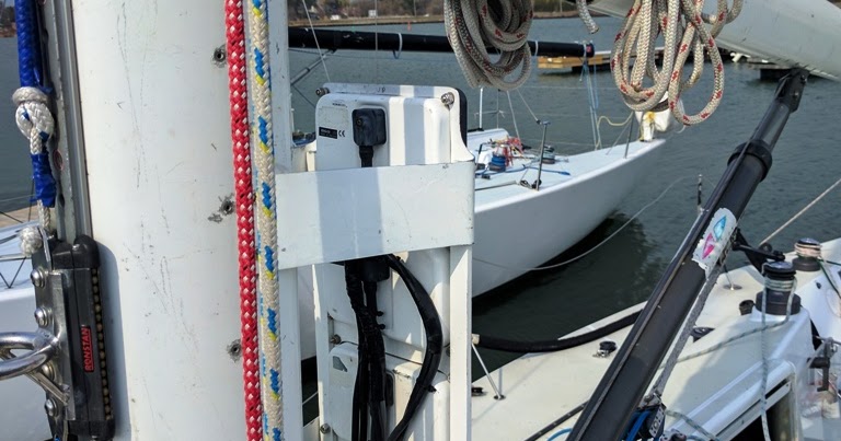 Sailing Vessel Still Time: ACE Mast Instruments