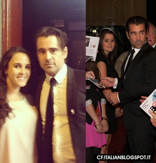 Colin Farrell: Chicago: Colin with fans