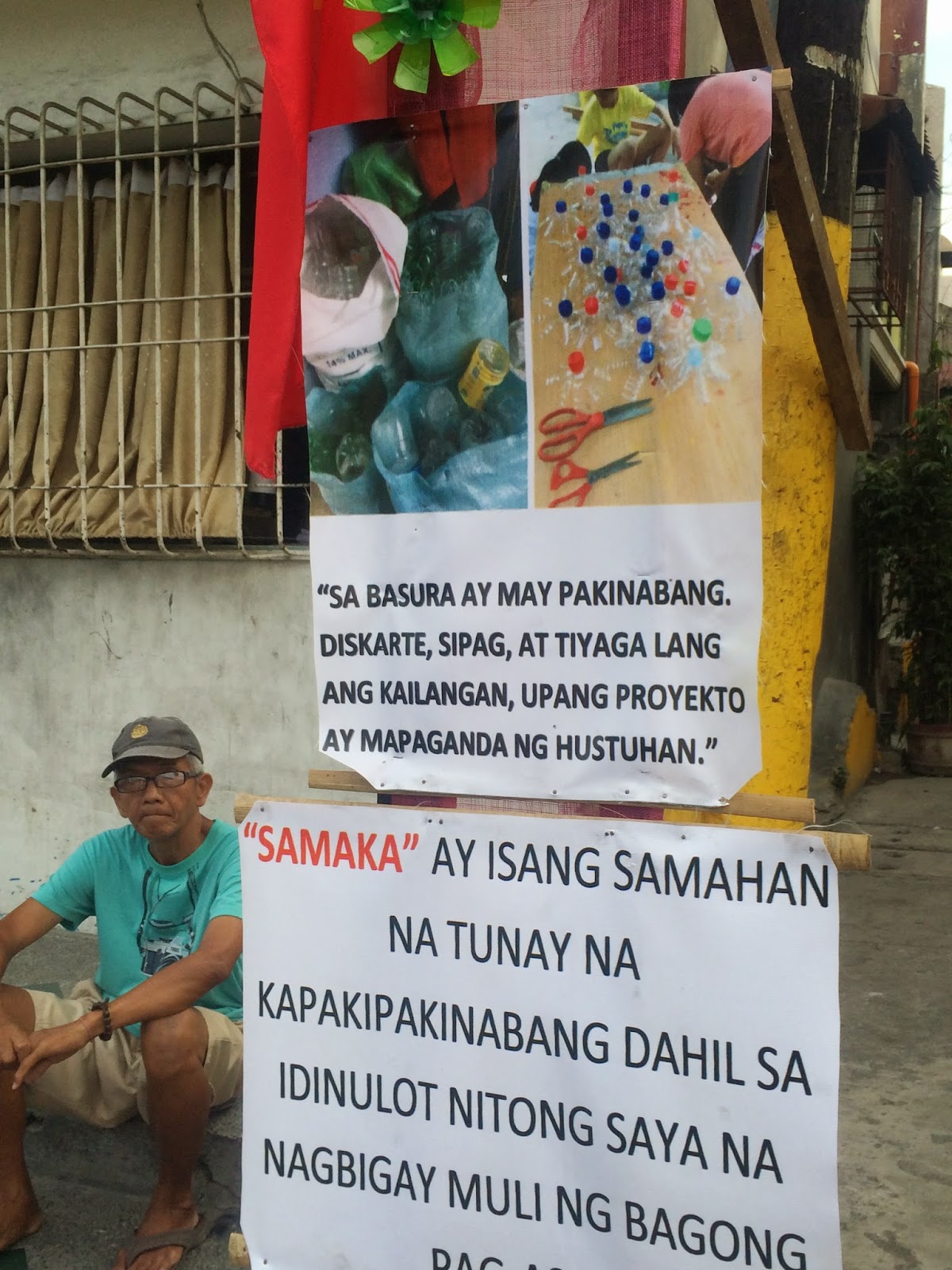 Makati Barangay Shows Off Green Fiesta Banderitas