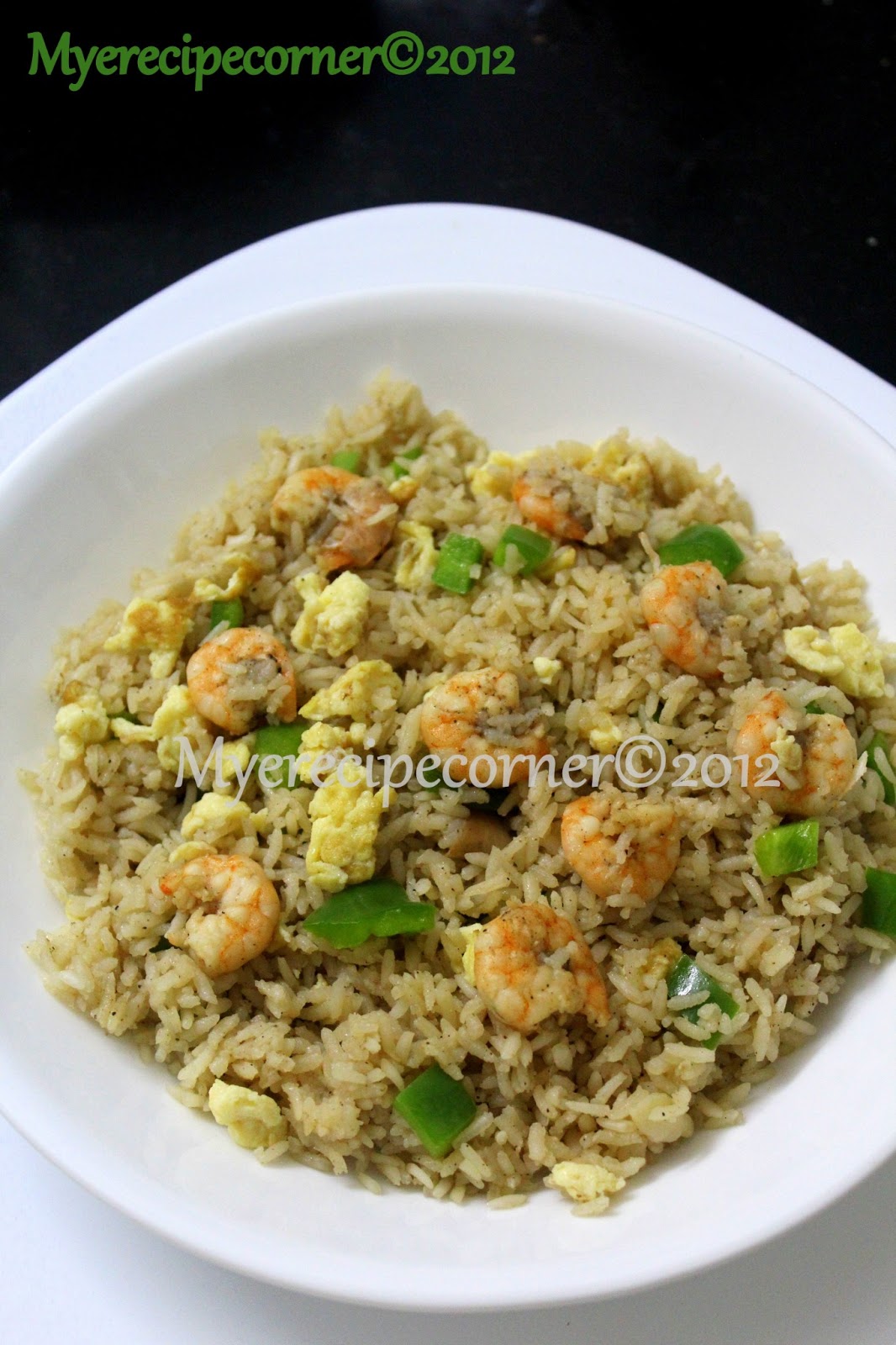 Mye's Kitchen: Prawn Fried Rice / Oriental Rice