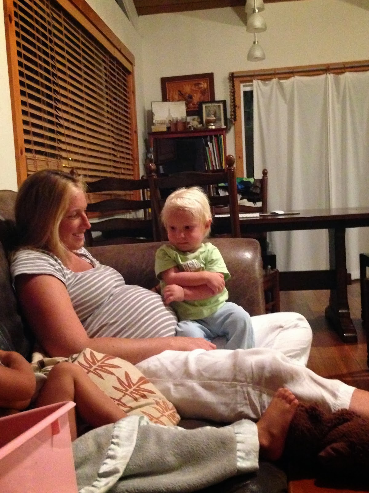 [ doug & becky + tucker & baby davey]