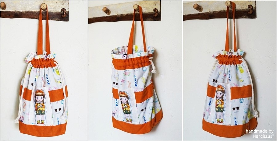 Drawstring Bag Tutorial ~ DIY Tutorial Ideas!