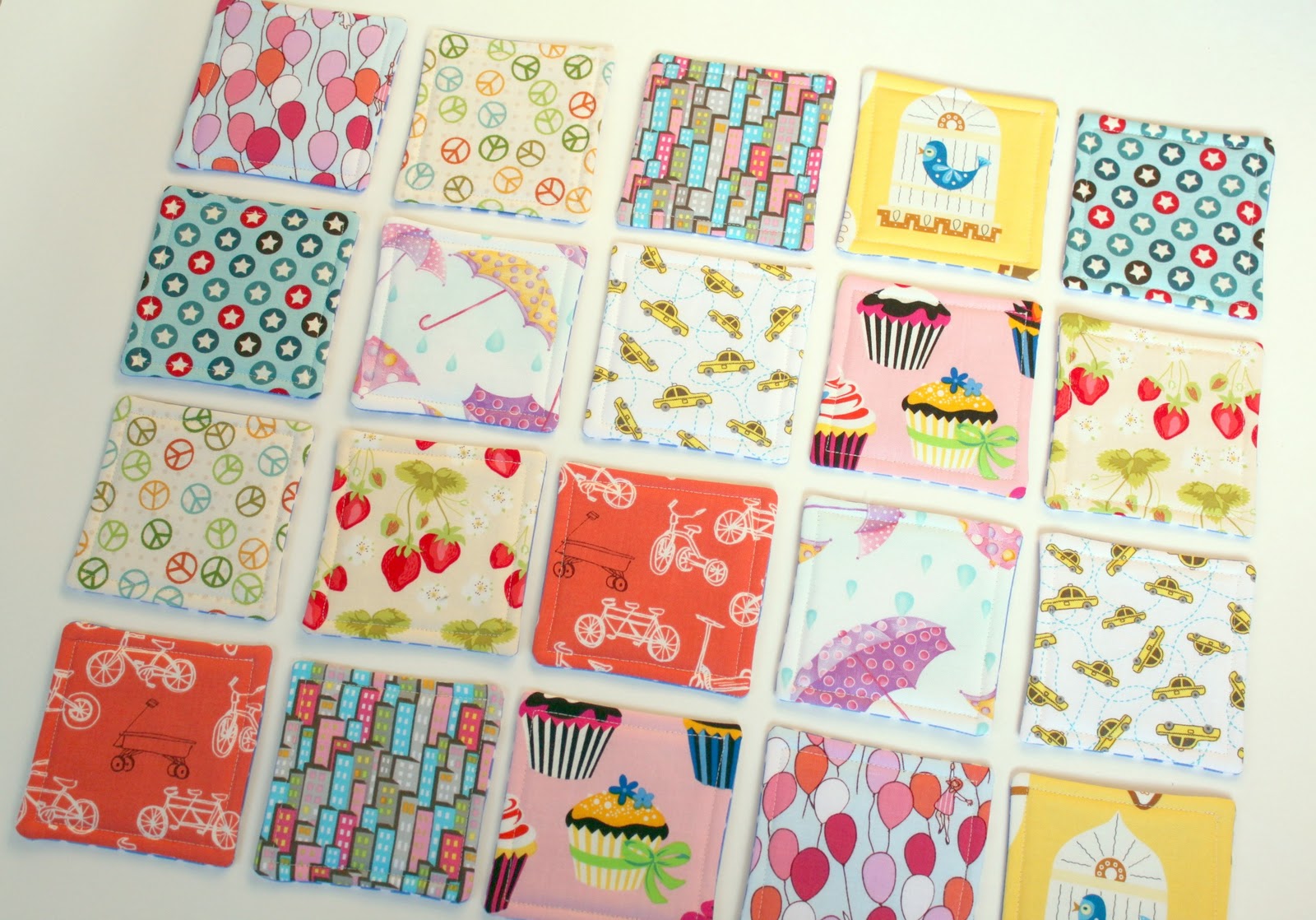 "I Spy" Fabric Matching Game ~ Tutorial - The Cottage Mama