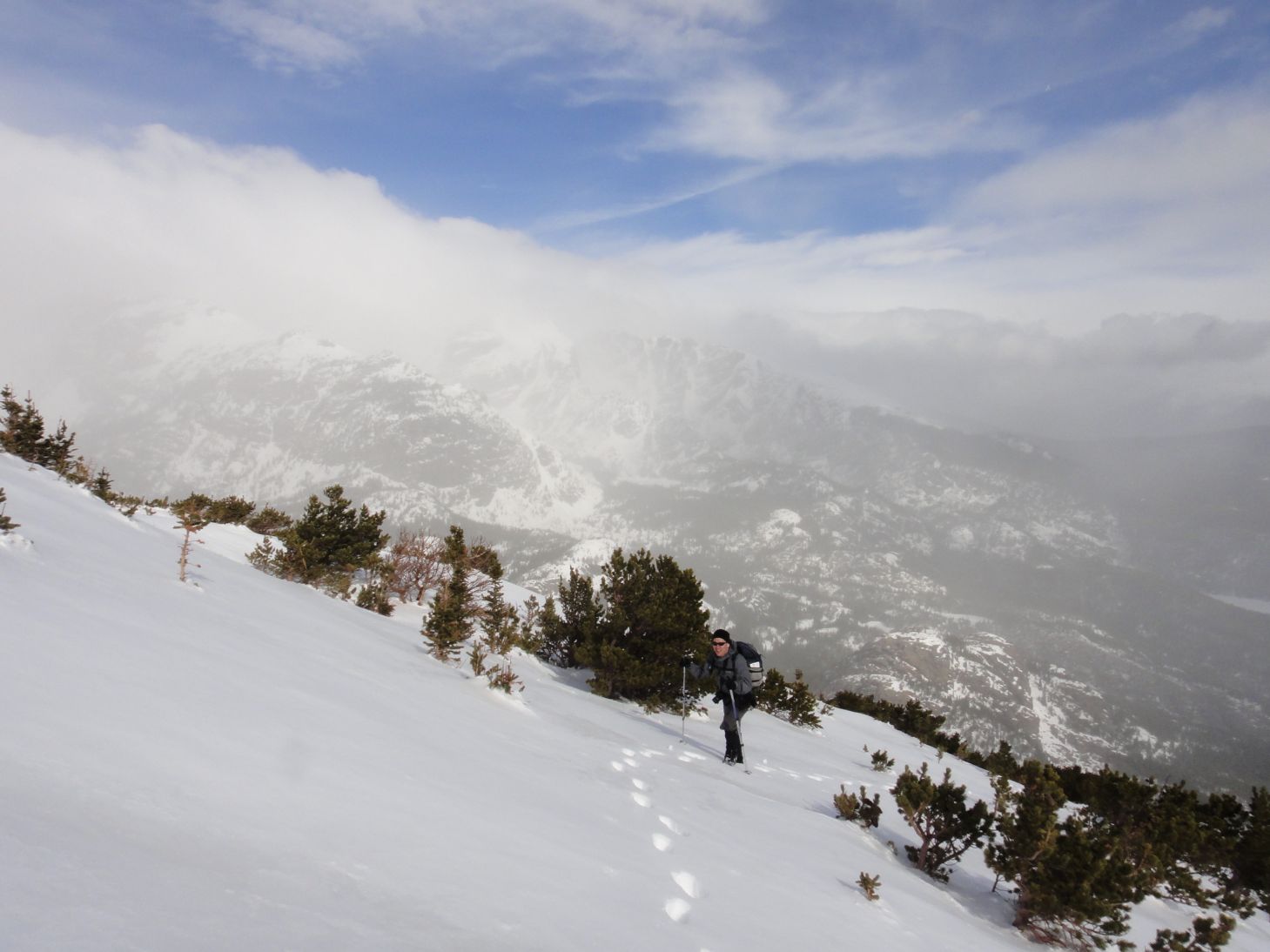 Hiking Rocky Mountain National Park: Half Mountain via Glacier Gorge TH.