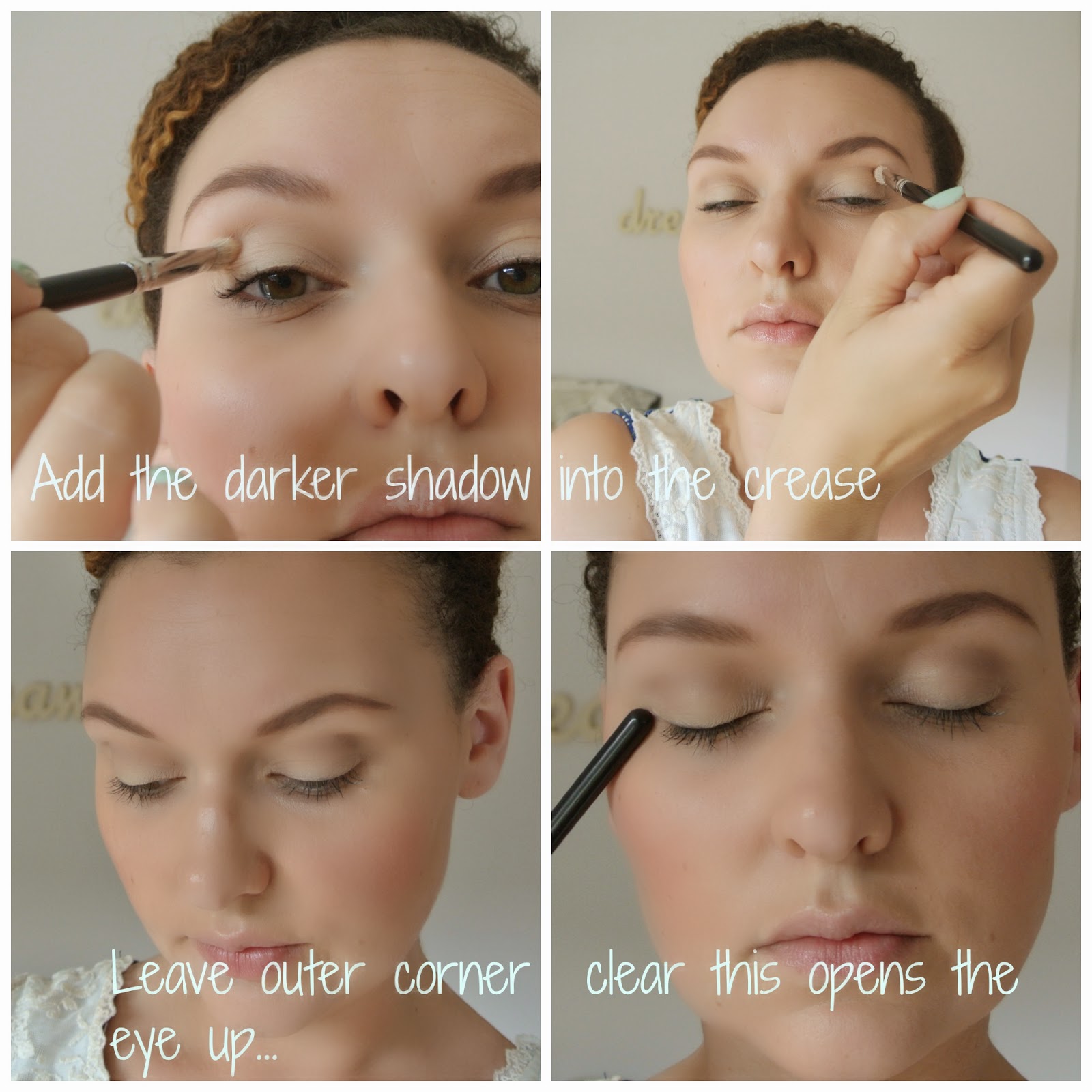 Made Over & Me...: How to do a Socket Line eye make up