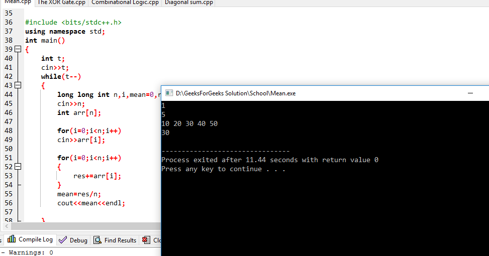 Geeksforgeeks Solution For Geeksforgeeks Solution For